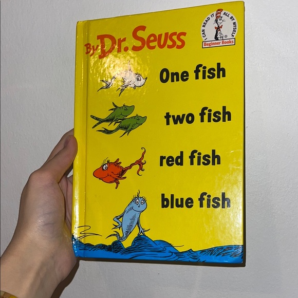 Dr. Seuss | Other | Dr Seuss One Fish Two Fish Red Fish Blue Fish Book ...